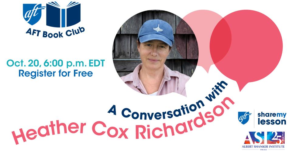 AFT Book Club: A New Monthly Series with Authors | American Federation ...