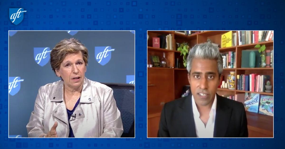 AFT President Randi Weingarten and writer Anand Giridharadas on ...