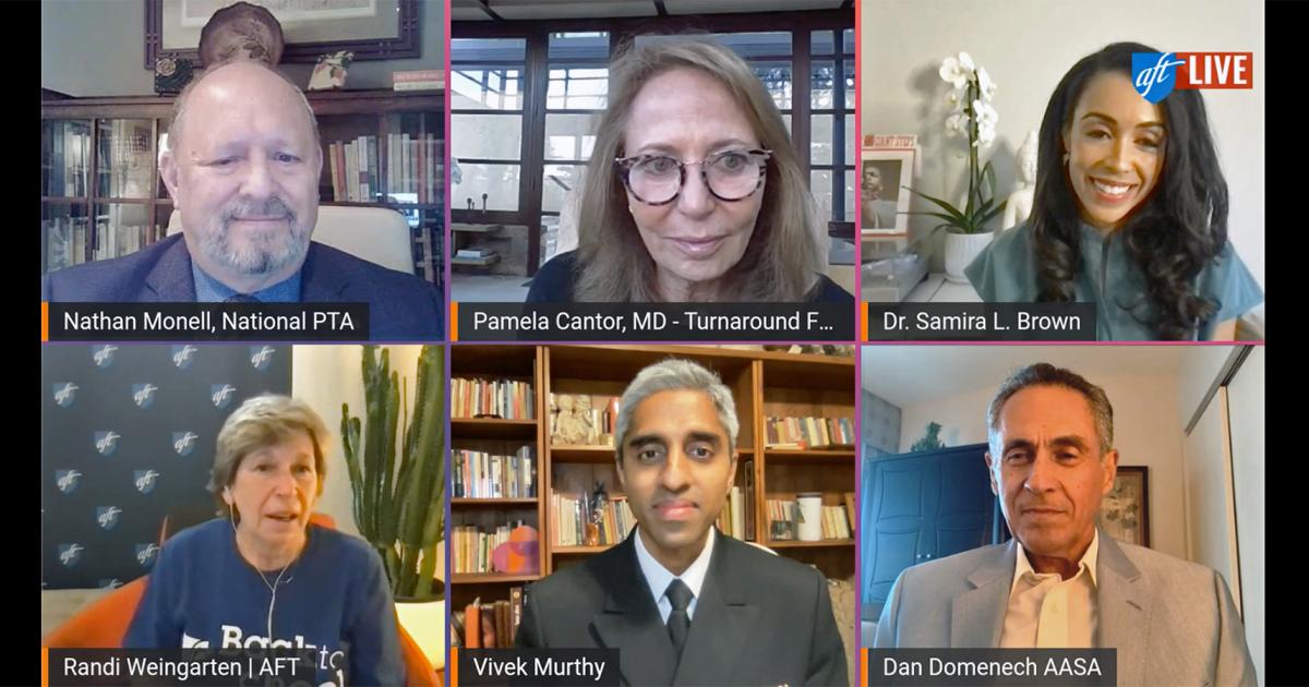 Words of wisdom mark AFT back-to-school town hall | American Federation ...