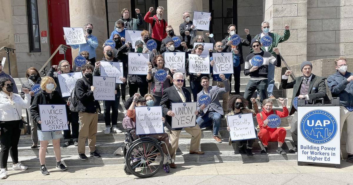 Staff vote ‘union, yes’ at University of the Arts in Philadelphia ...