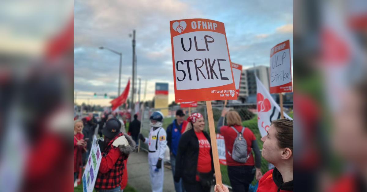 More than 1,300 workers on strike at PeaceHealth | American Federation ...