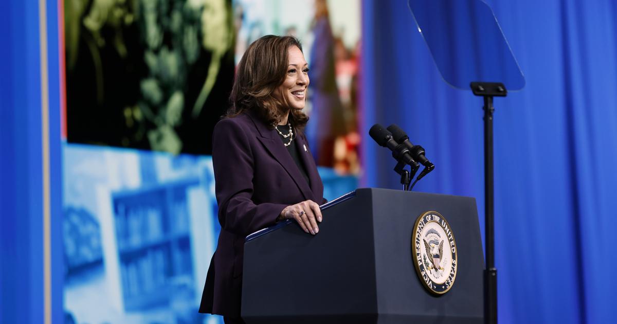 Kamala Harris throws down the gauntlet to extremists in rousing speech ...