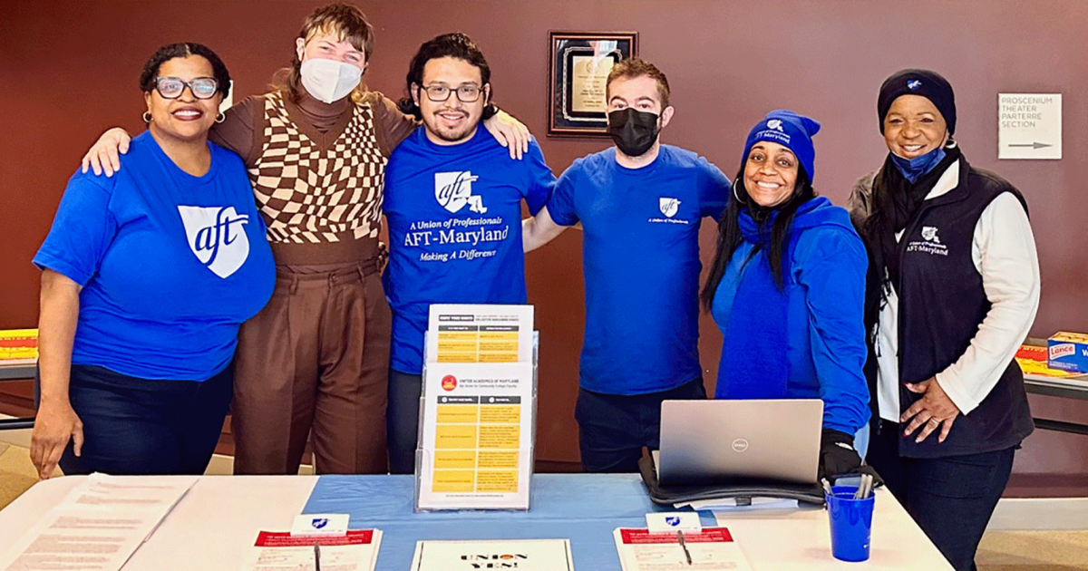 Maryland community college faculty join the union | American Federation ...